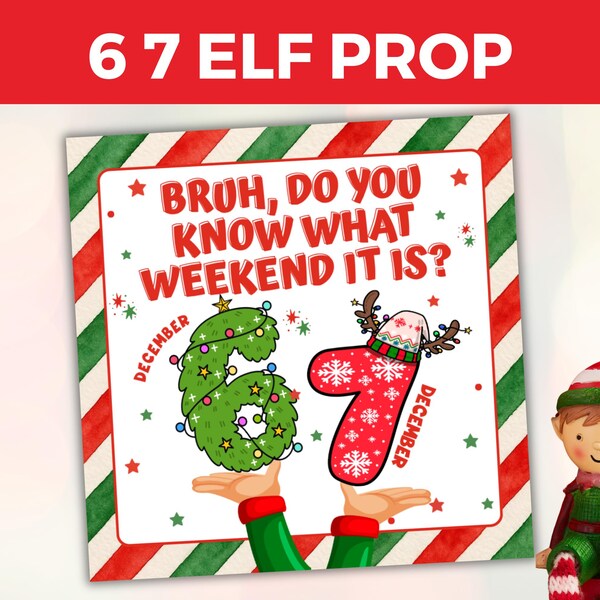 67 Elf Weekend Prop - Etsy UK