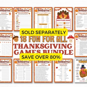 Printable Thanksgiving Game, Family Thanksgiving Turkey Game ...