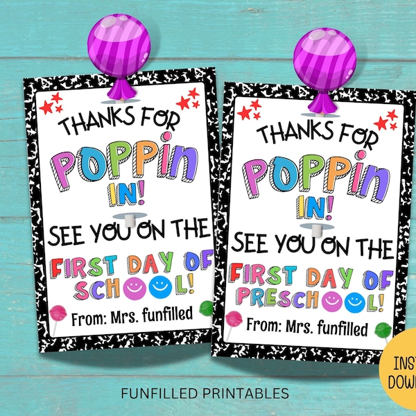 Thanks for Popping By - Etsy