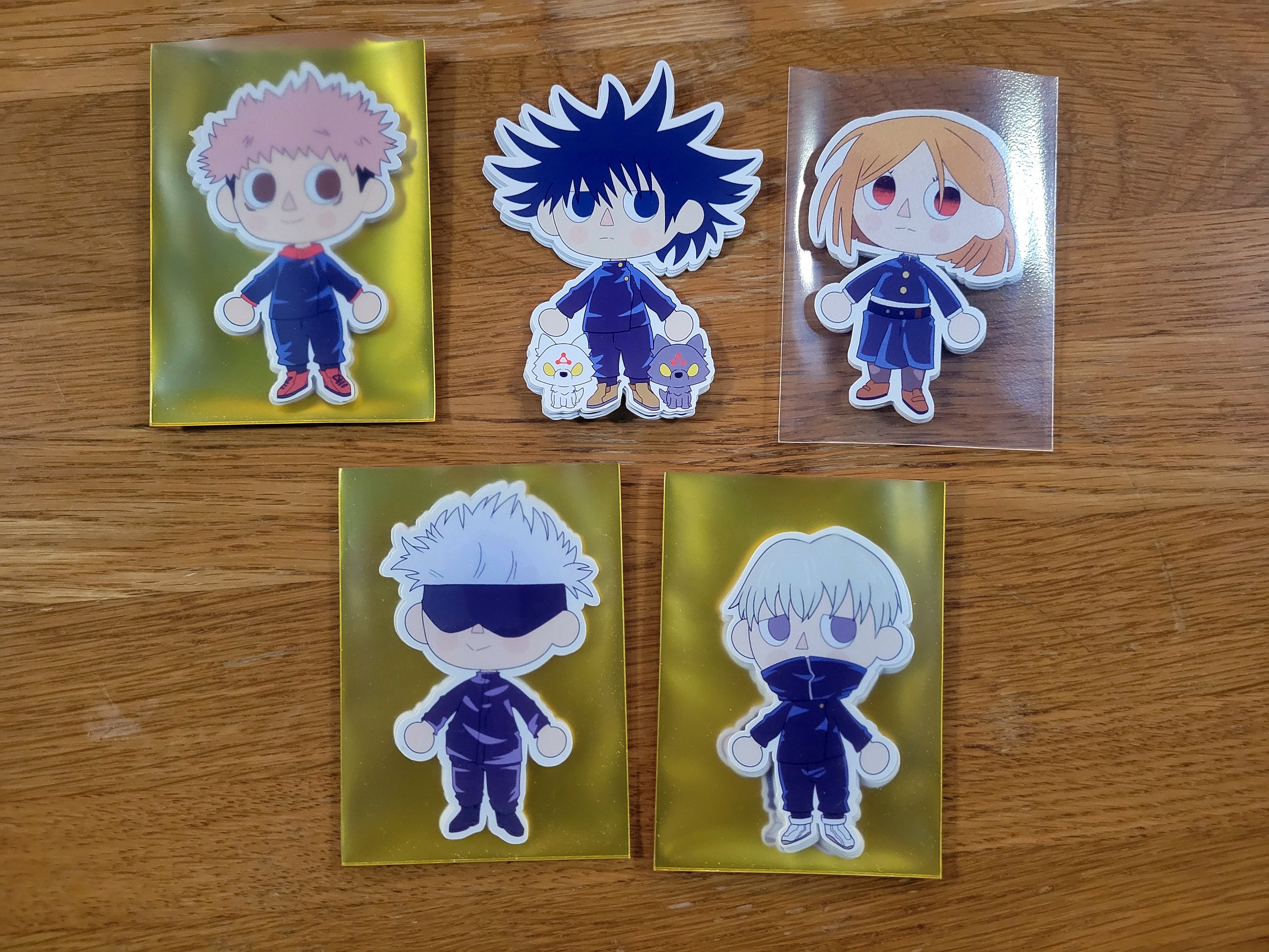 JJK Jujutsu Anime Inspired AC Style Stickers - Etsy