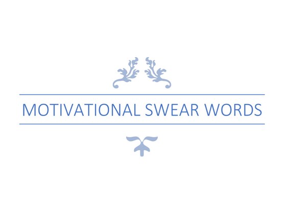 Motivational Quotes With Swear Words 70 Pages Coloring Book - Etsy