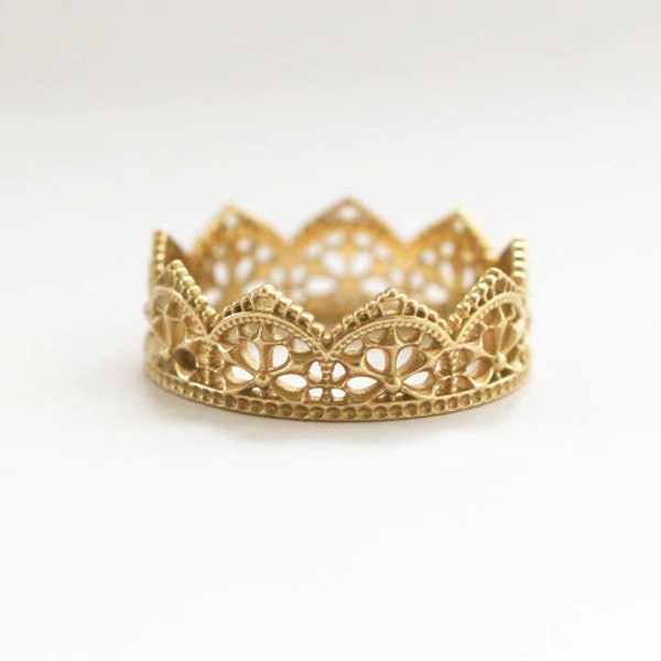 Lace Ring - Etsy