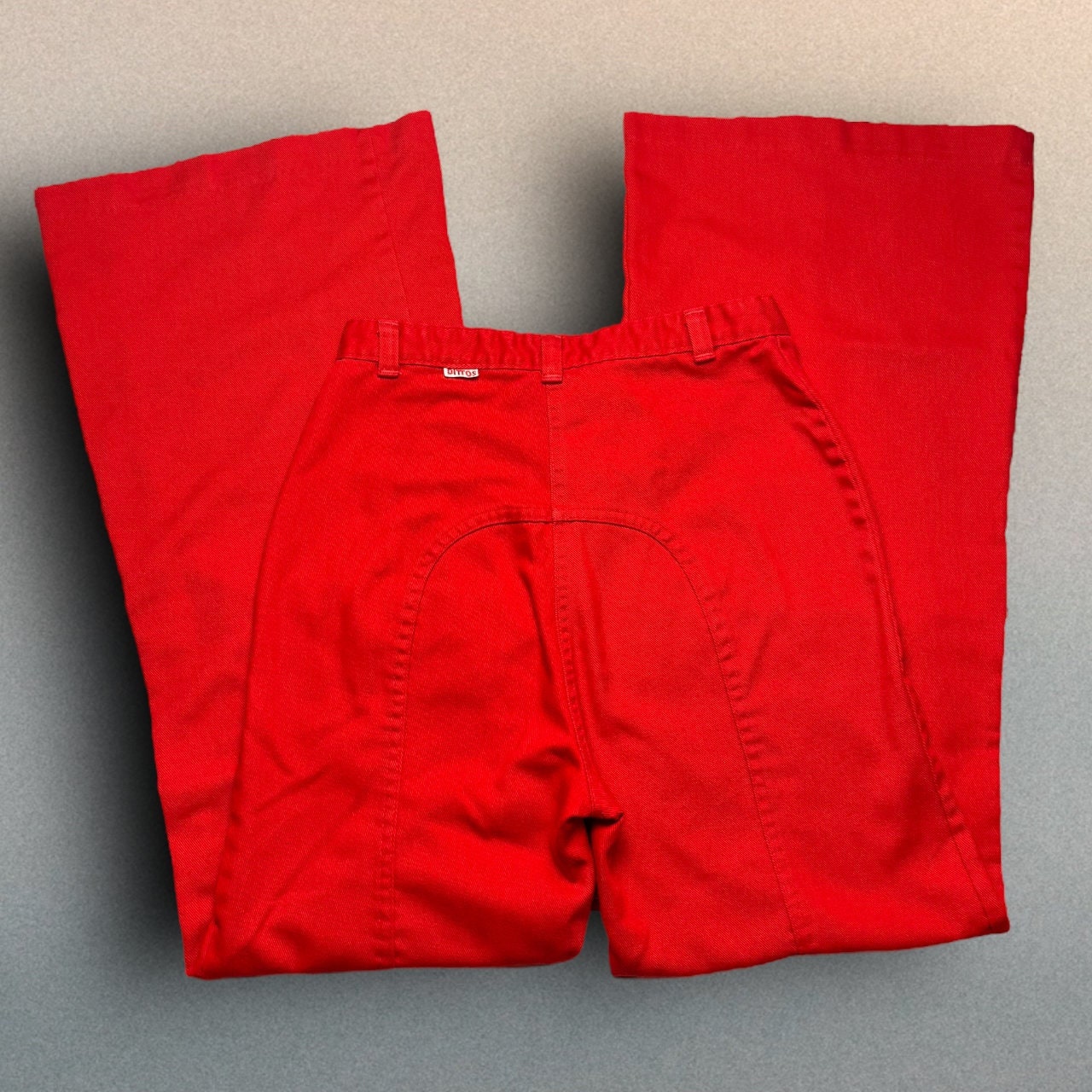 Vintage 70s Dittos Saddleback Flare Pants - Etsy