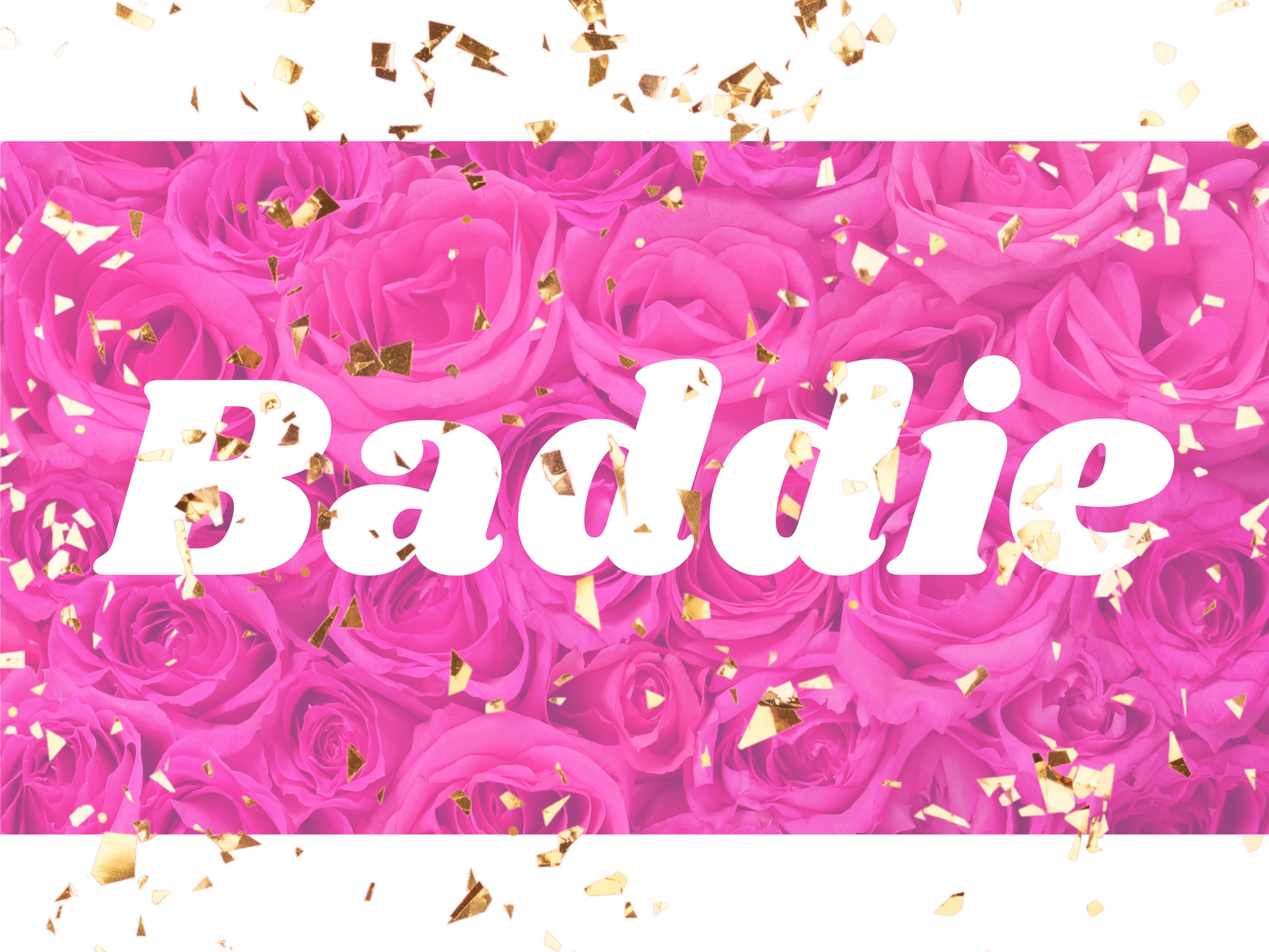 Baddie SVG File - Etsy