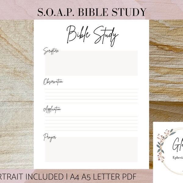 Bible Study - Etsy