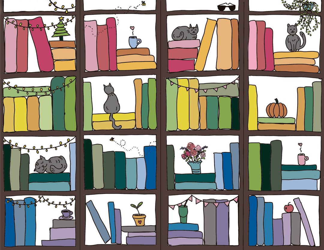 Reading Log Bookmark INSTANT Download: Reading Lovers Bookmark Gifts ...