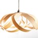 Steam Bend Natural Ash Wood Pendant Lamp Veneer Lamp Ceiling - Etsy