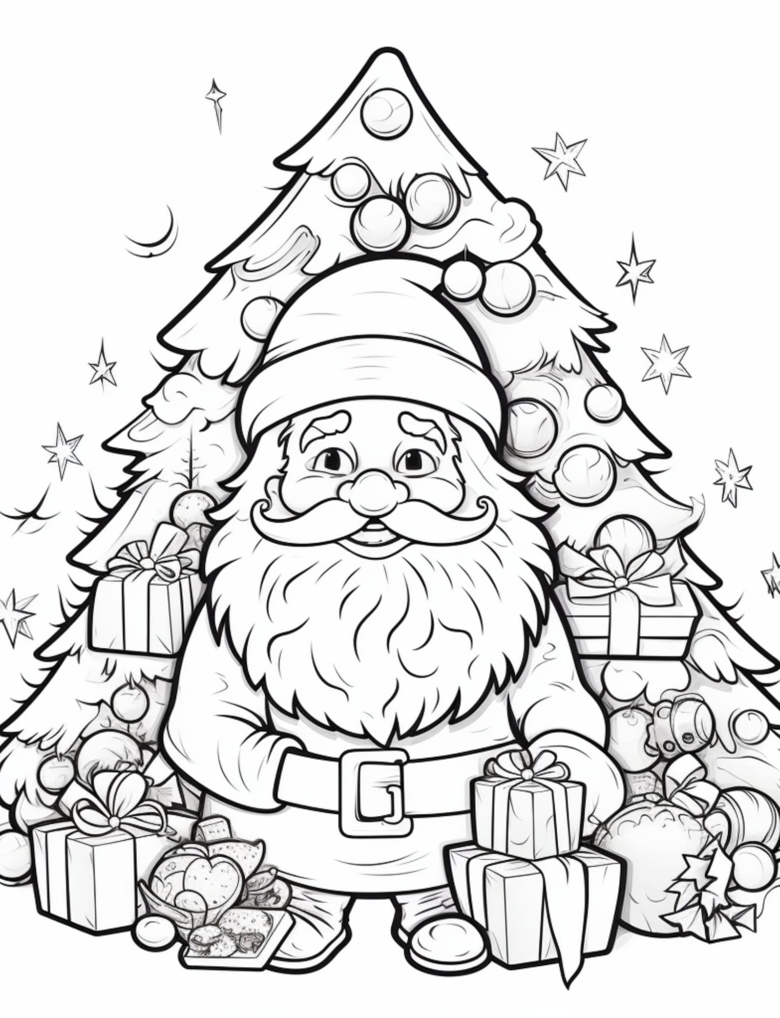 Christmas Theme Coloring Pages - Etsy