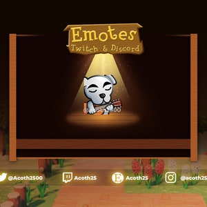 Animal Crossing Totakeke Animated Emote - Etsy