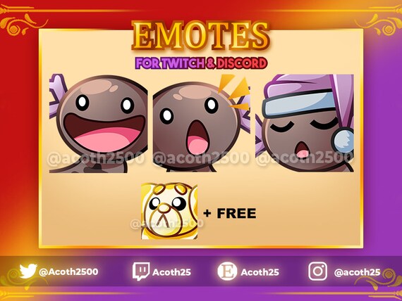 Pokémon Scarlet Violet Wooper Emote Set - Etsy