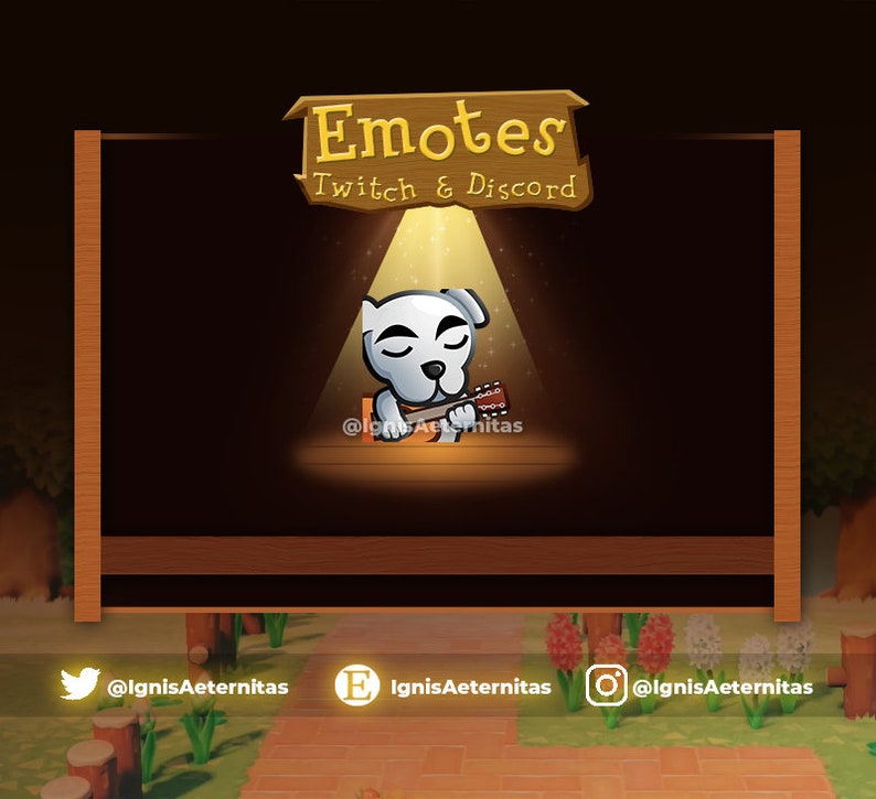 Animal Crossing Totakeke Animated Emote - Etsy
