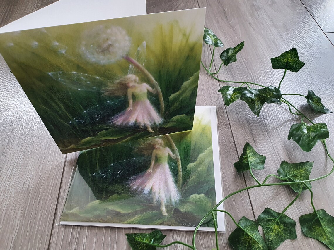 Fairy Card Broken Wing - Etsy