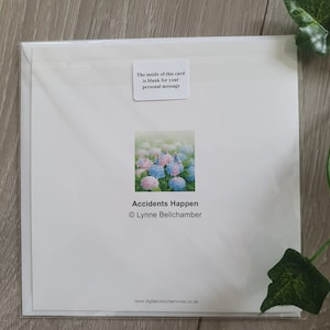 Accidents Happen Greeting Card - Etsy