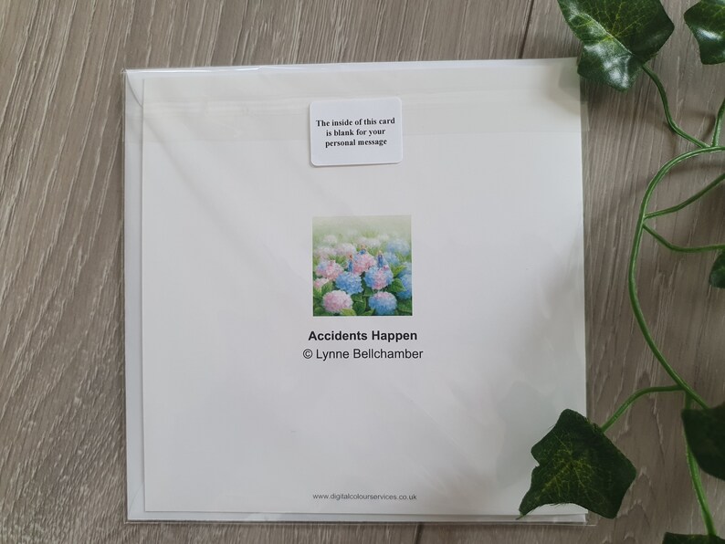 Accidents Happen Greeting Card - Etsy