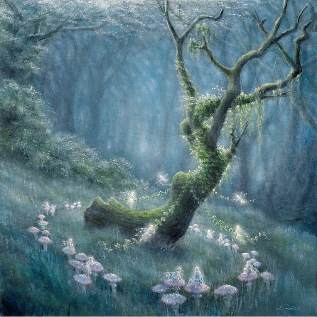Fairy Ring Giclee Art Print: Toadstools, Signed & Numbered - Etsy