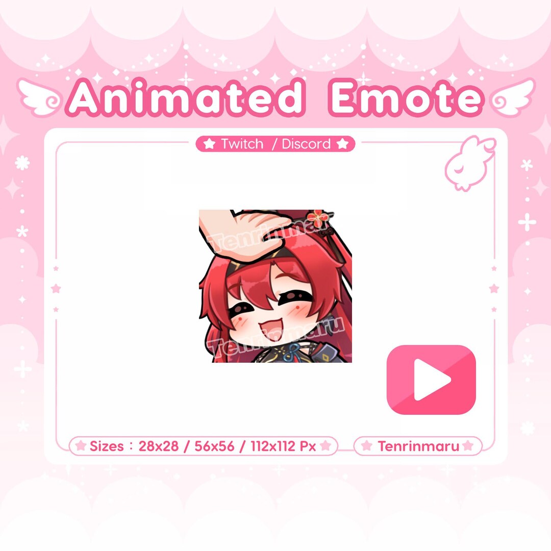 Wuthering Waves | Yinlin Head Pat Animated Emote | Twitch/discord ...