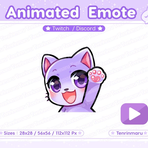 Animated Wave Twitch Emote - Etsy