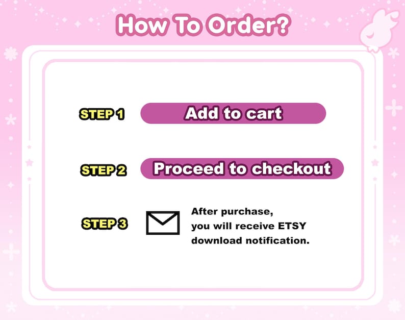 Animated Emote | Cat Ear Wiggle Emote | Pink Color | Cute | Hearts ...