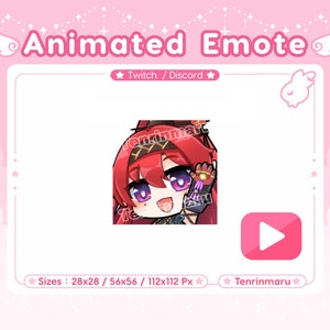 Wuthering Waves | Yinlin Wave Animated Emote | Twitch/discord/youtube ...