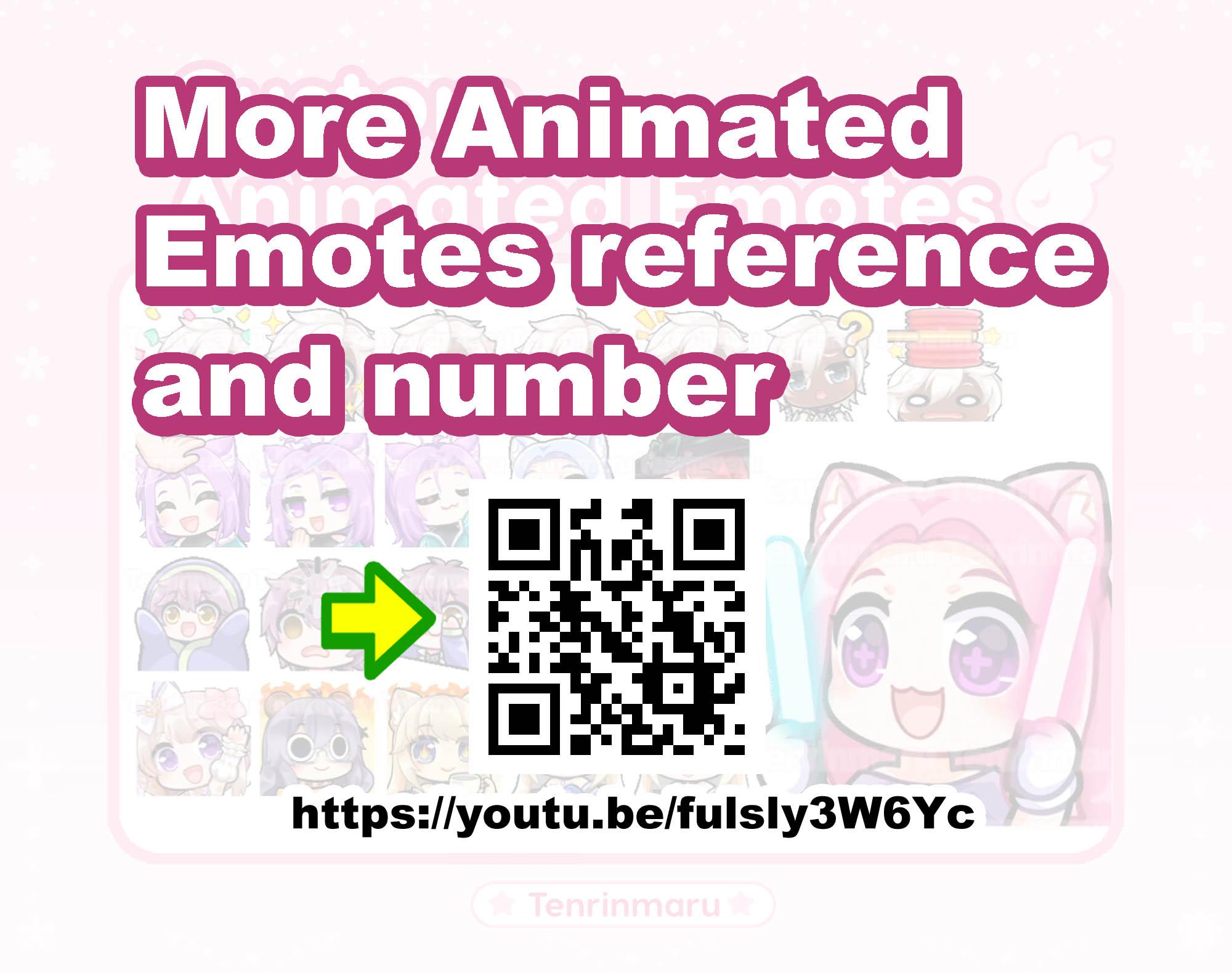 1 Custom Animated Emote | YCH | Anime Style | Chibi | Twitch /discord ...
