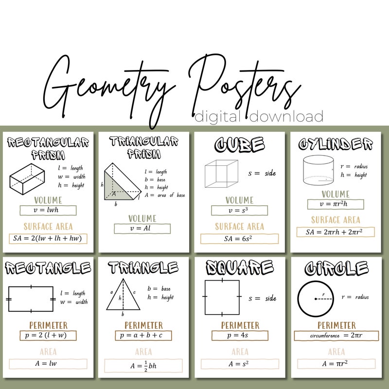 Geometry - Etsy