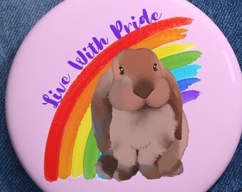 Pet Rabbit Pin - Etsy