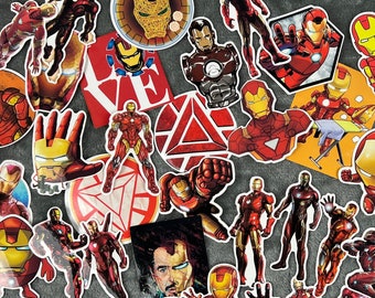 Avengers Iron Man Mask Vinyl Decal Car Window and Laptop Sticker - Etsy
