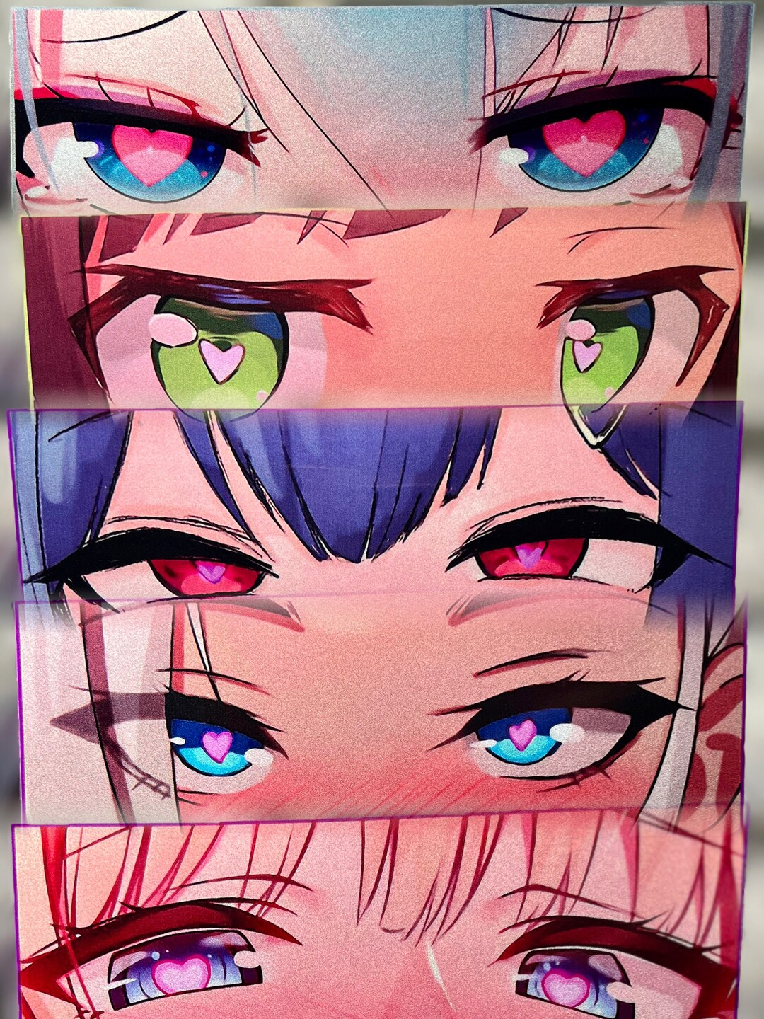 JDM Japanese Girl Eyes Anime Light Reflective Sticker Decal - Etsy