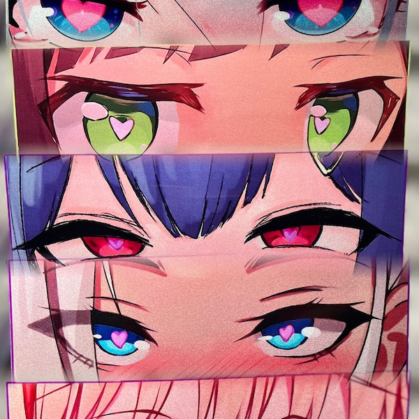 Custom Anime Sticker Decal - Etsy