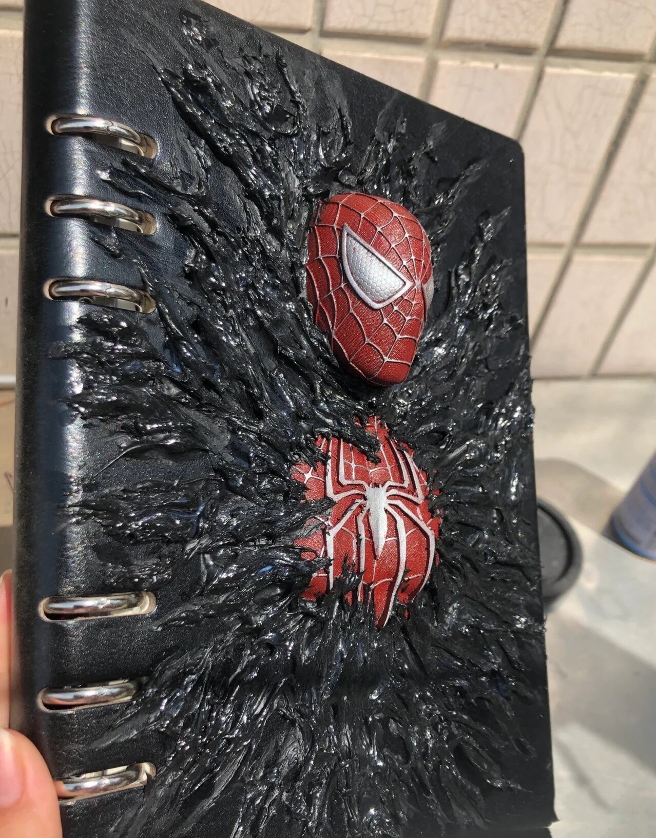 Raimi Spiderman Venom Notebook 3D Printed Hand Painted - Etsy