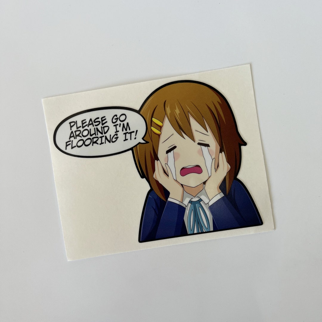 JDM Japanese Anime Girl Sticker Decal - Etsy