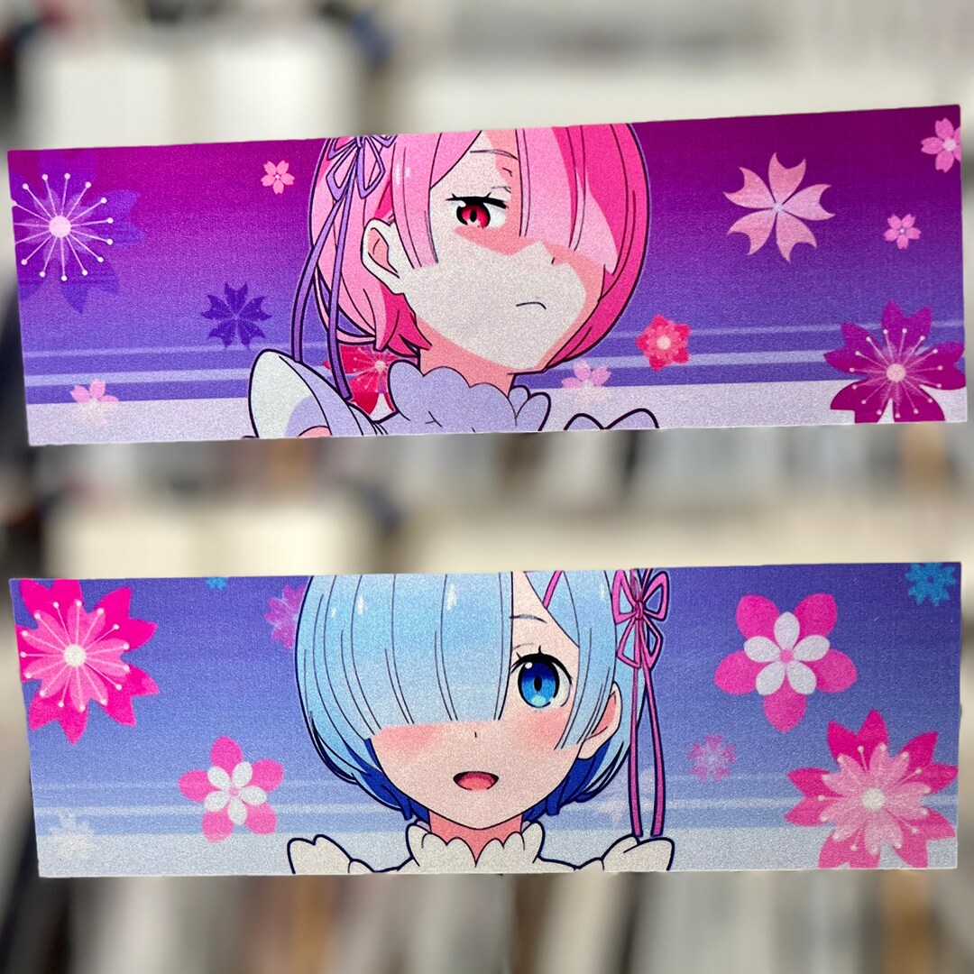 Rem Anime Light Refletive Sticker Decal - Etsy