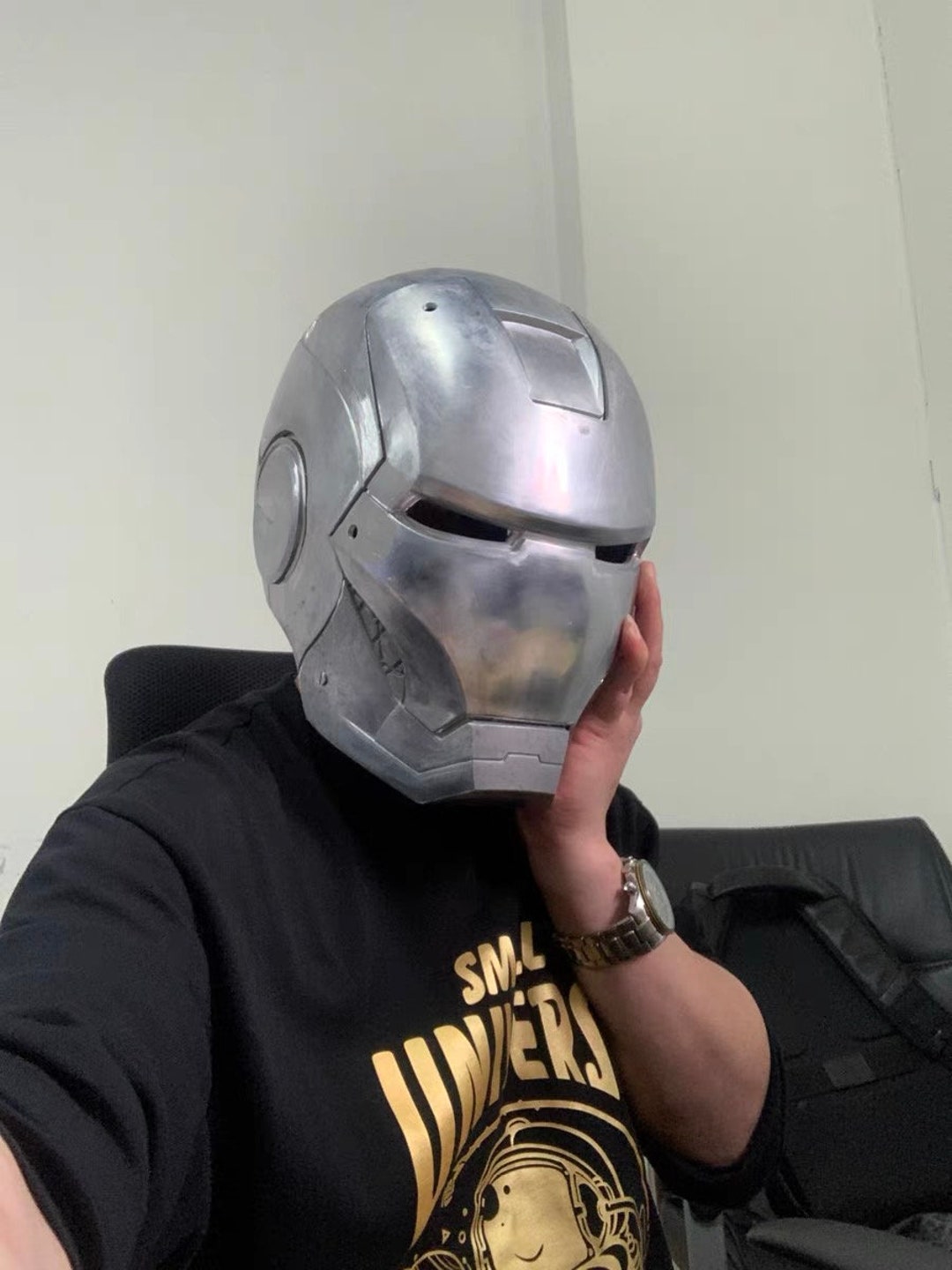 1:1 IronMan Mark 2 Metall Helm Tony Stark Iron Man Halloween - Etsy.de