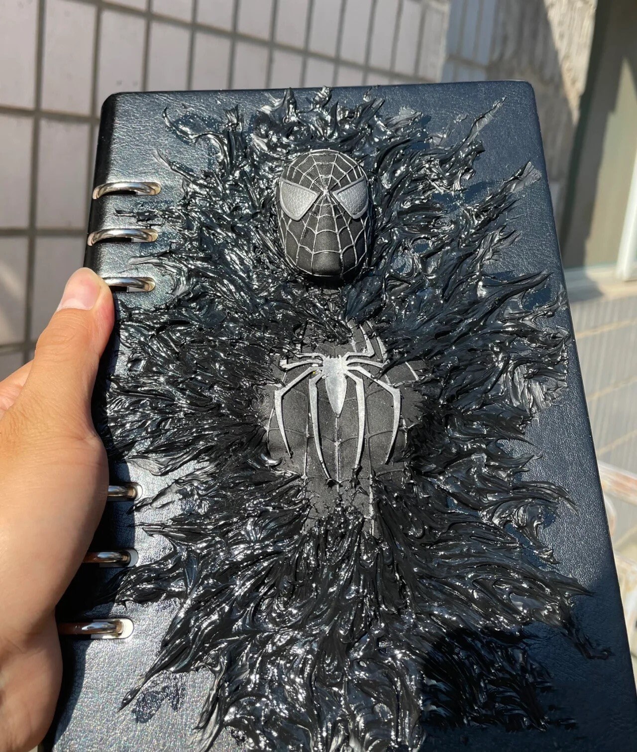 Raimi Spiderman Venom Notebook 3D Printed Hand Painted - Etsy