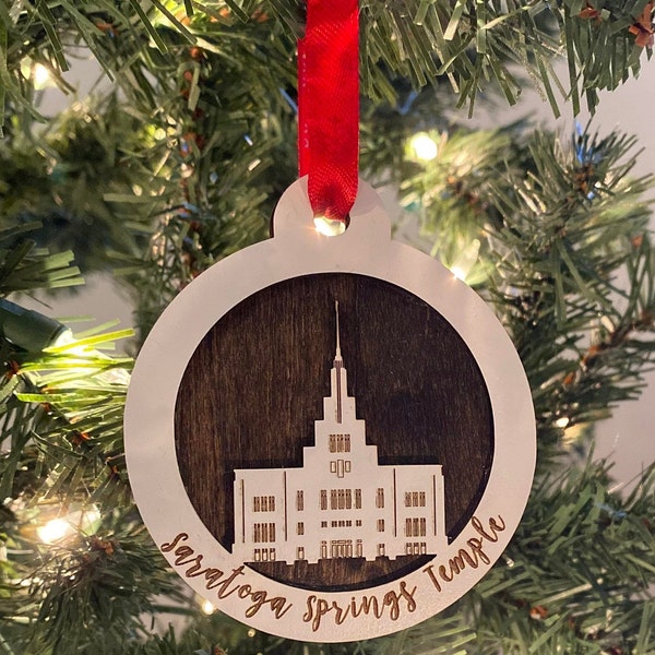 Lds Temple Ornament - Etsy