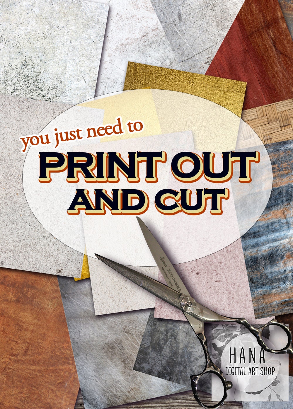 TEXTURE PAPER Pack, Rust Paper, Wood Texture Paper, Digital Download ...