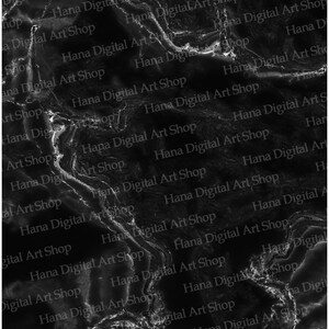 BLACK MARBLE Textures Paper, Digital Paper, Luxury Marble Backgrounds ...