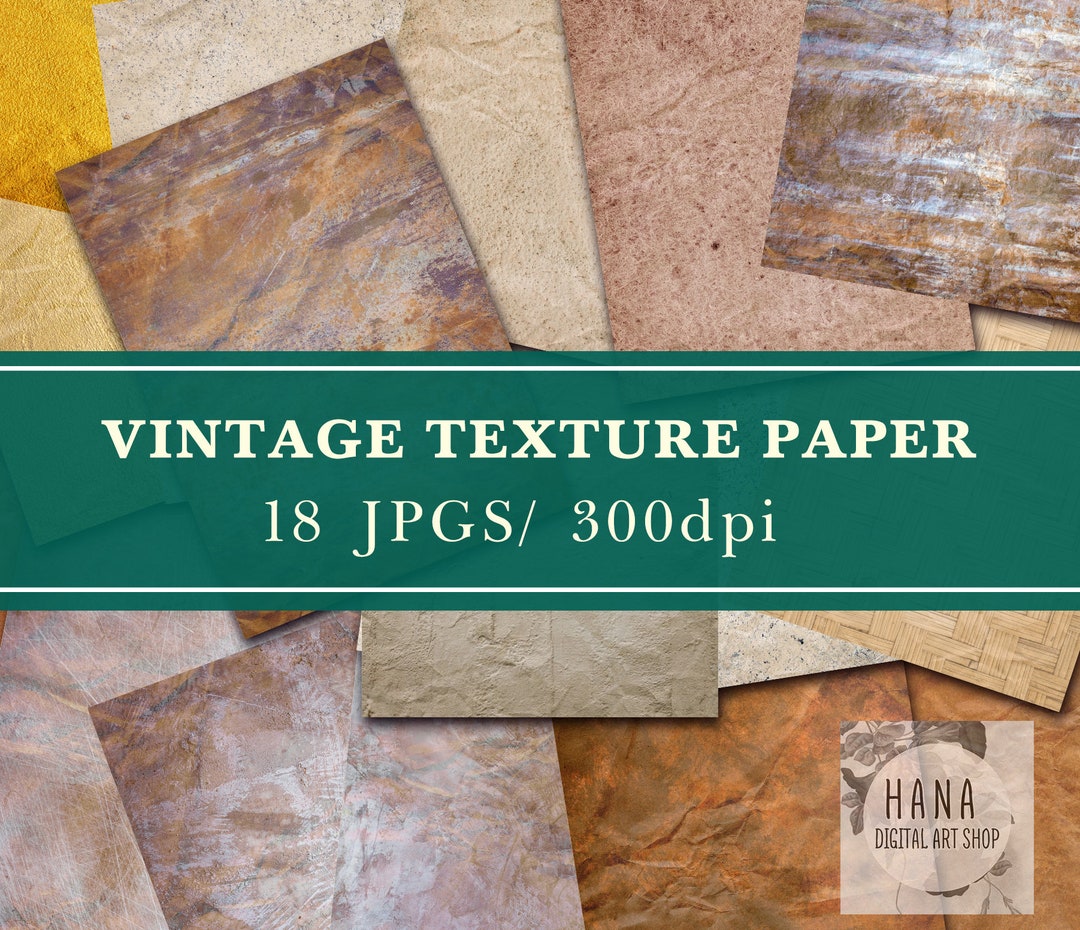 TEXTURE PAPER Pack, Rust Paper, Wood Texture Paper, Digital Download ...