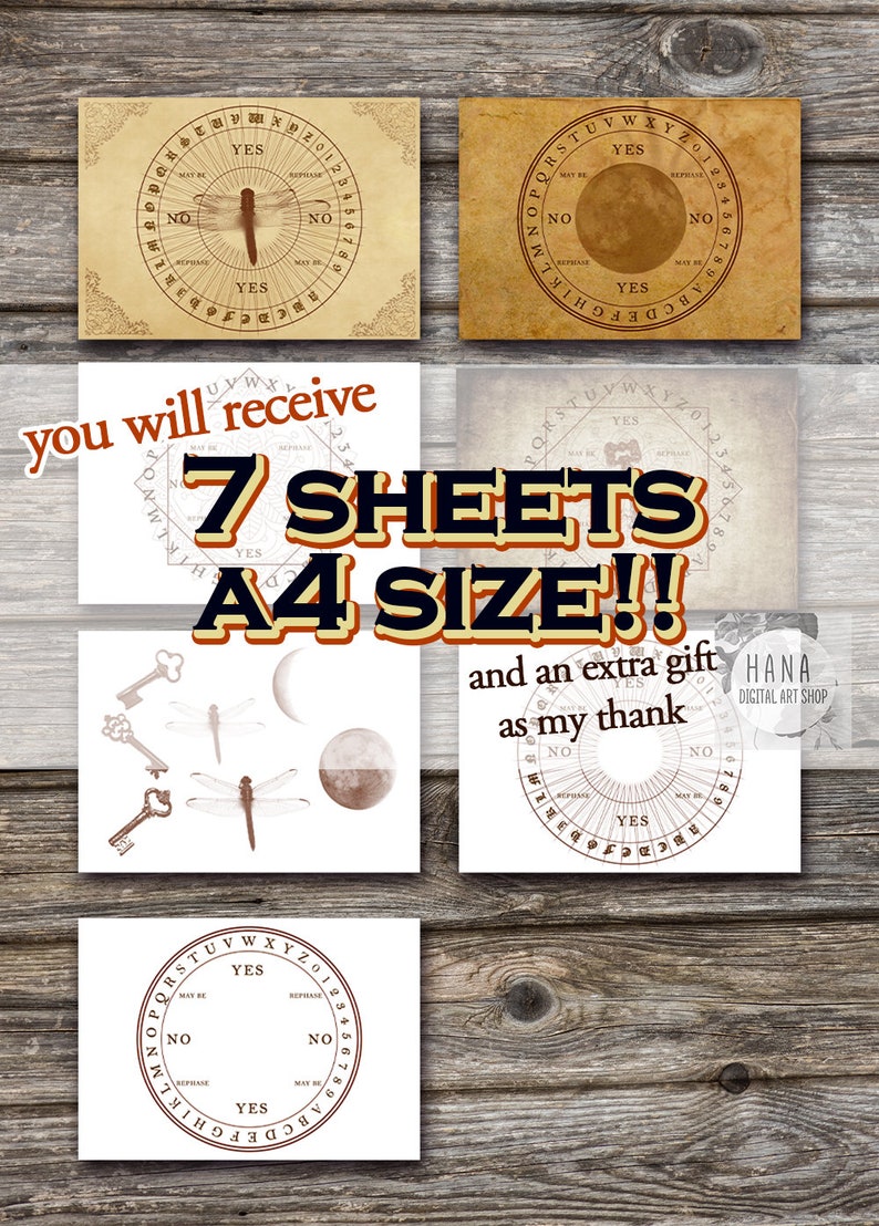 PENDULUM BOARDS, Pendulum Chart, Multi Pack Printable Pendulum Charts ...