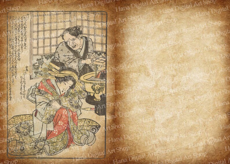 VINTAGE JAPANESE Printable Pages for Junk Journals, Japanese Ephemera ...