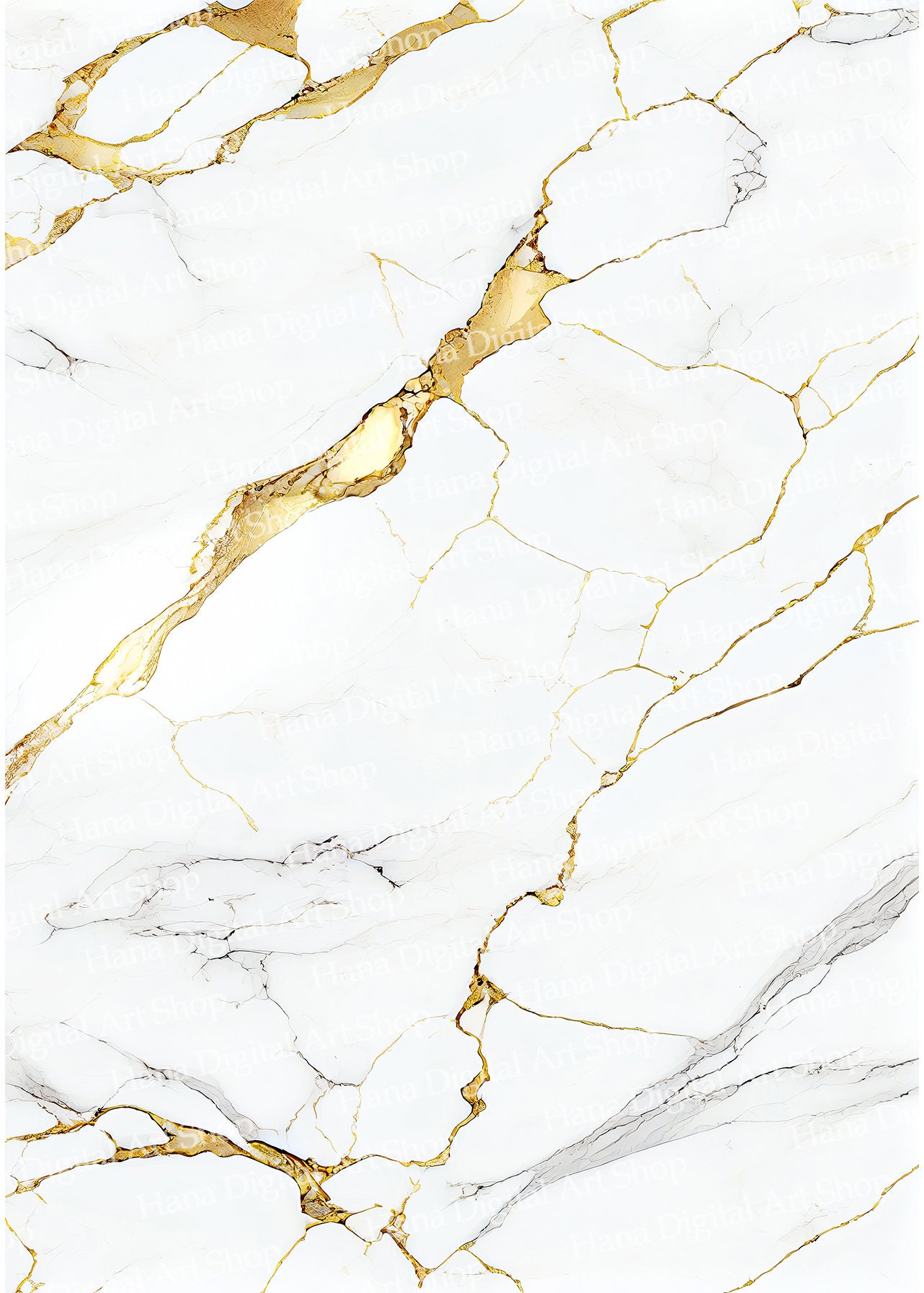 WHITE & GOLD Marble Textures, Digital Paper, Luxury Marble Backgrounds ...