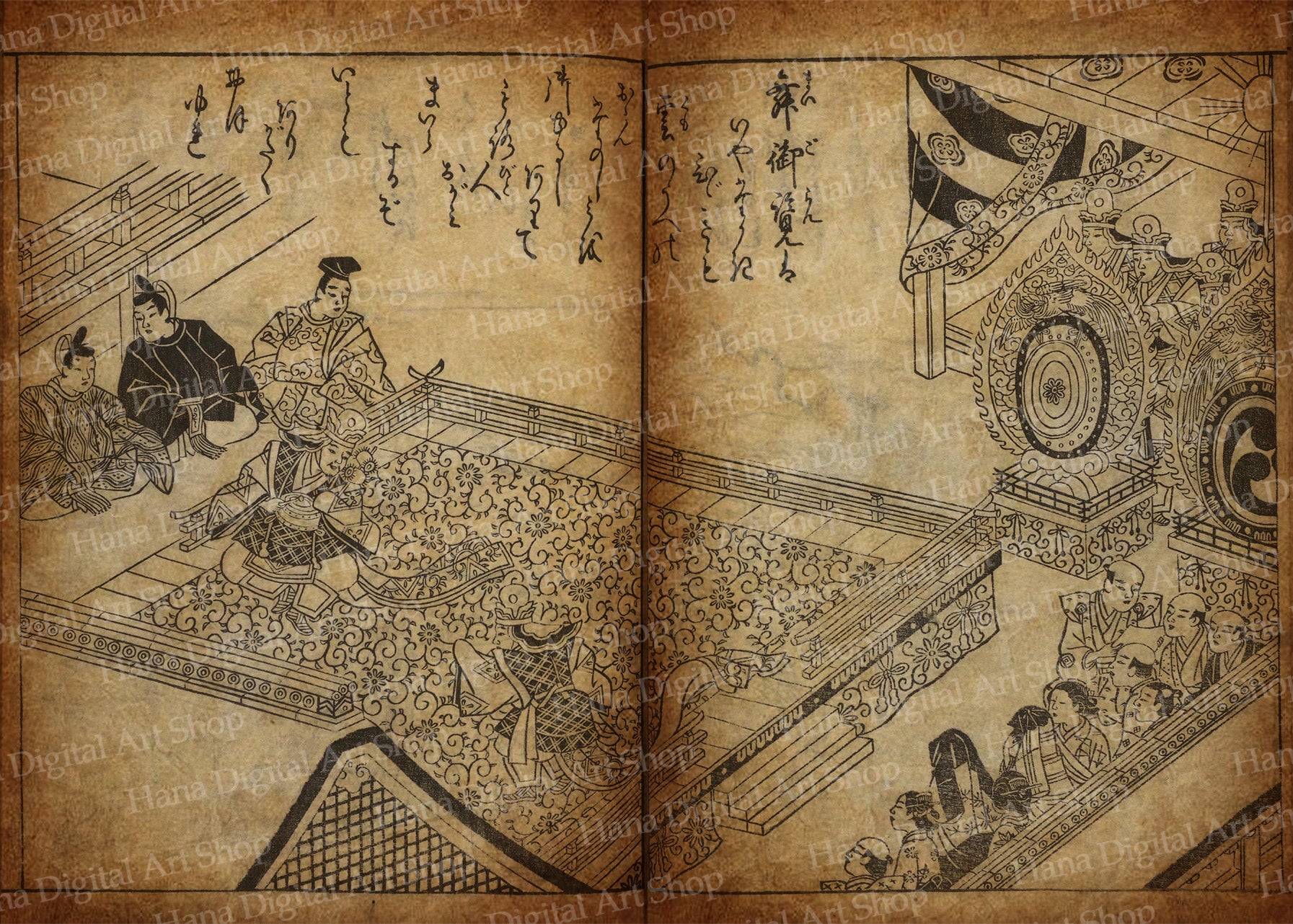 VINTAGE JAPANESE Printable Pages for Junk Journals, Japanese Ephemera ...