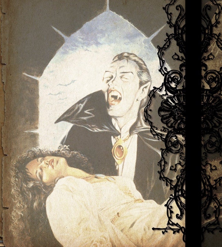 VAMPIRE JOURNAL BOOK Book of Shadow Vintage Journal - Etsy