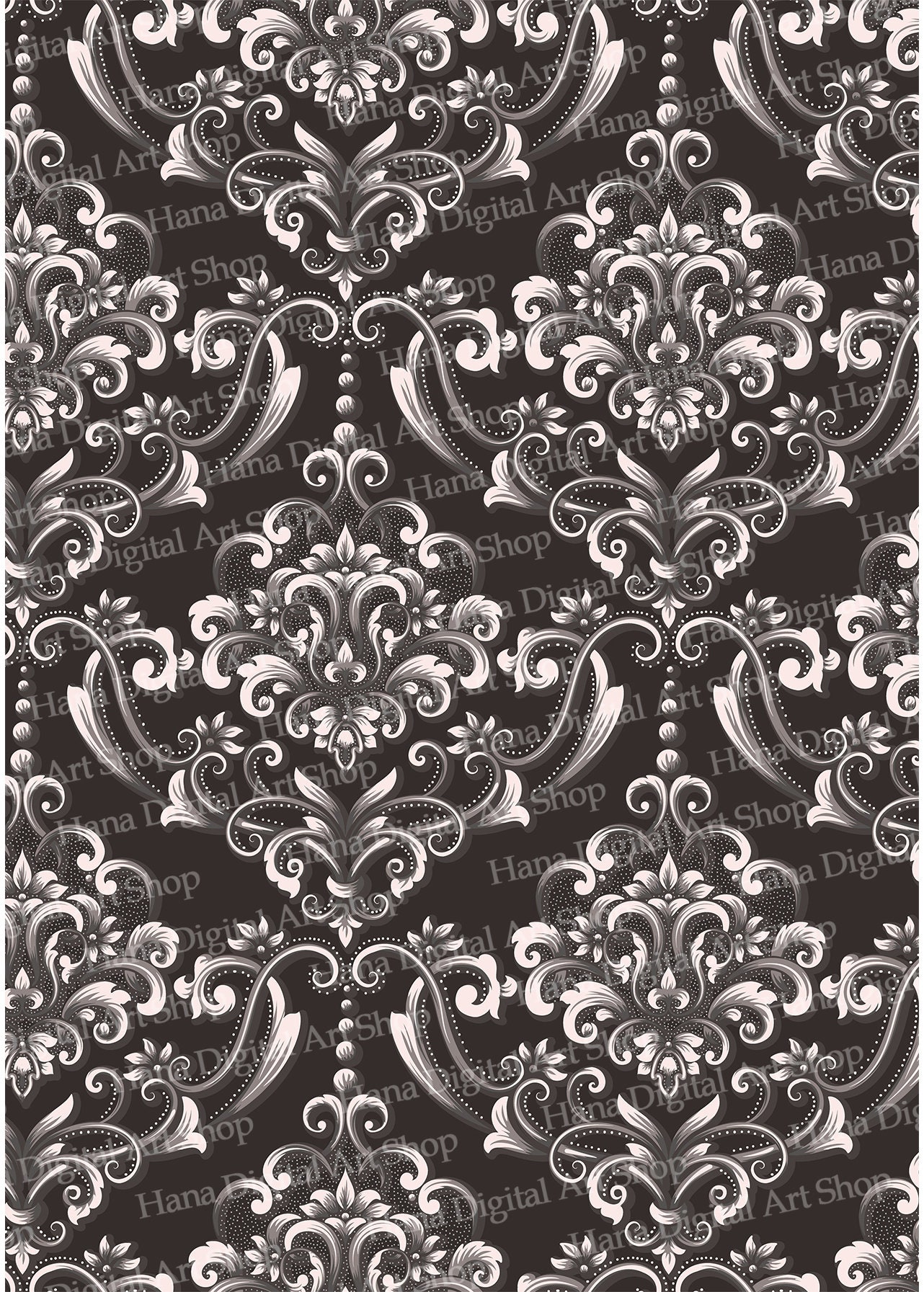 VICTORIAN BACKGROUND PAPER, Vintage Wallpaper Set, Vintage Wallpaper ...