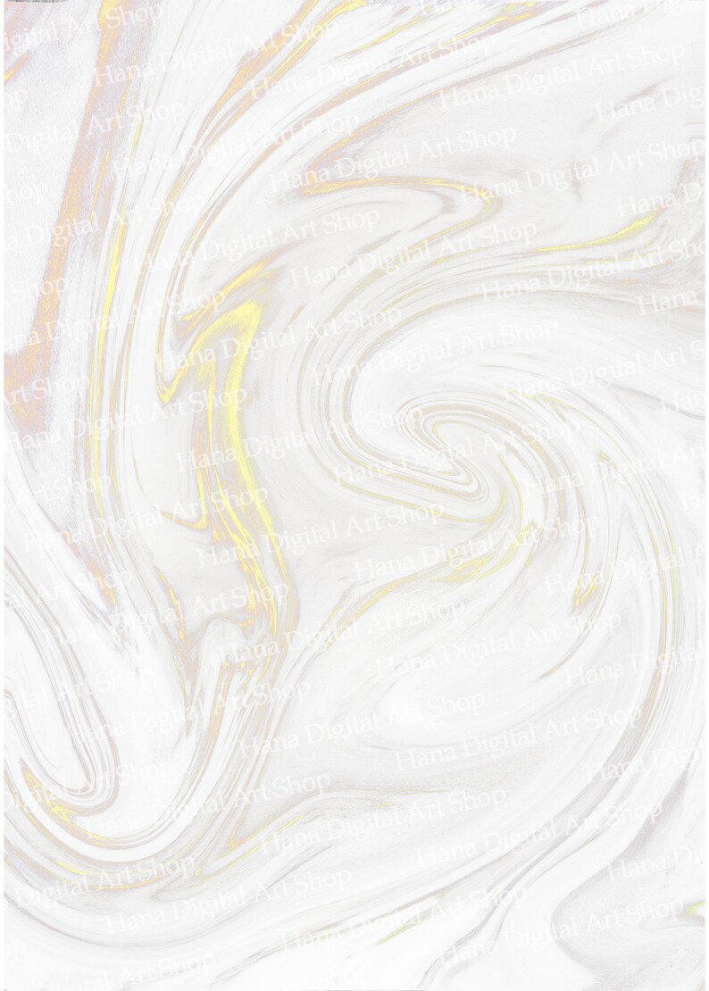 WHITE & GOLD Marble Textures, Digital Paper, Luxury Marble Backgrounds ...