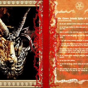 DIGITAL SATANIC Journal Junk, Digital Ephemera Download, Printable ...