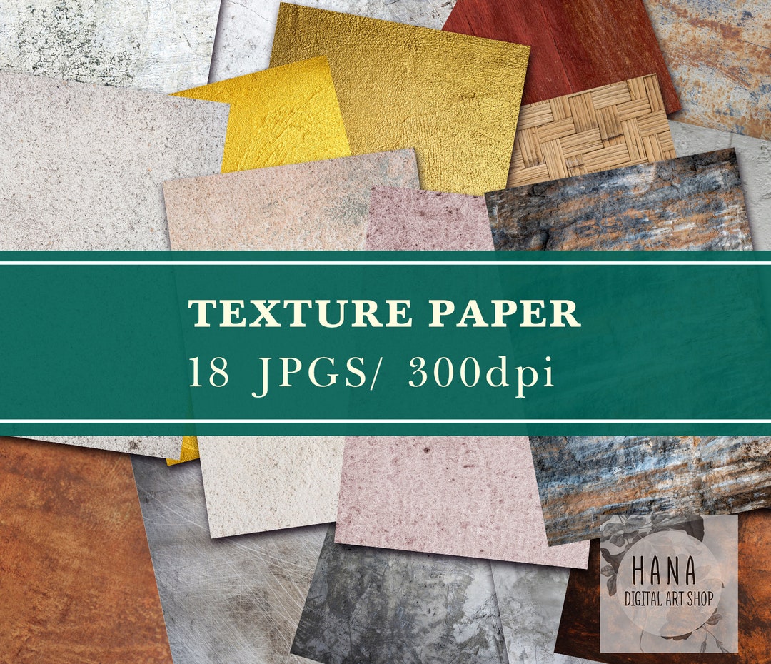 TEXTURE PAPER Pack, Rust Paper, Wood Texture Paper, Digital Download ...