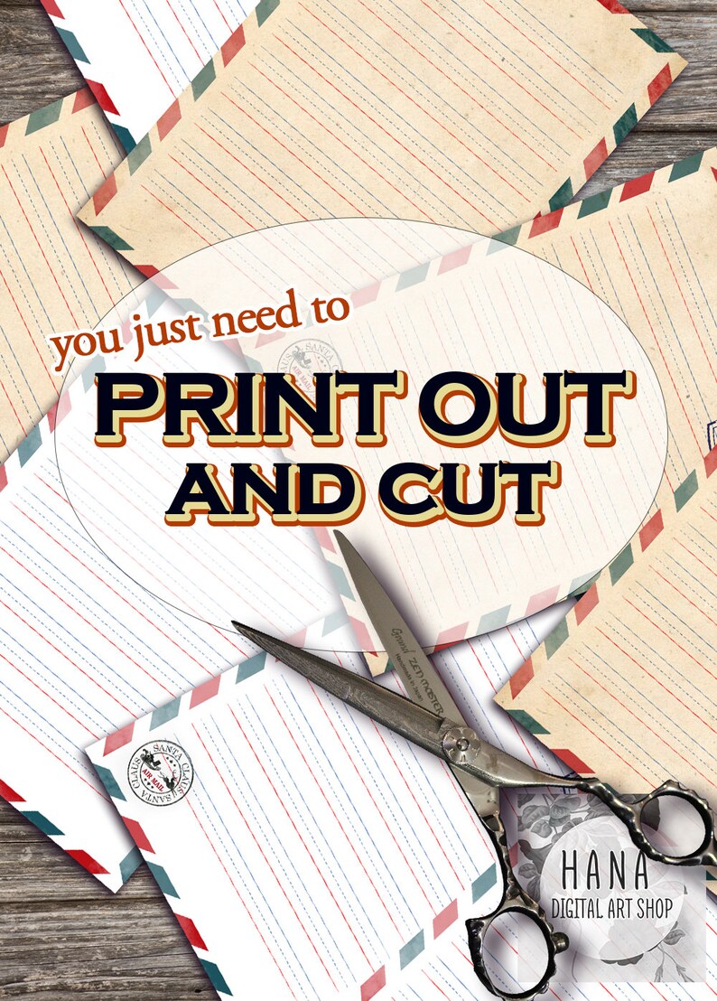 AIR MAIL PAPER Pack, Vintage Writing Envelope Paper, Printable Envelope ...