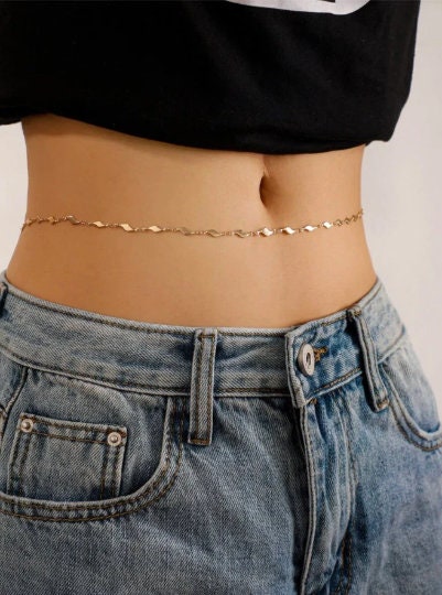 Waist Chain Body Jewellery - Etsy