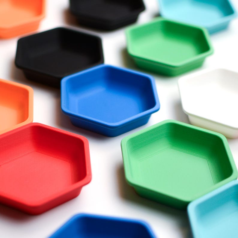 Hexagonal Token Holder – Budget Version - Etsy